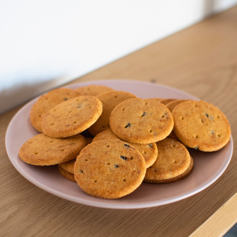 Biscuits hyperprotéinés aux fruits rouges - Ligne & Protéines